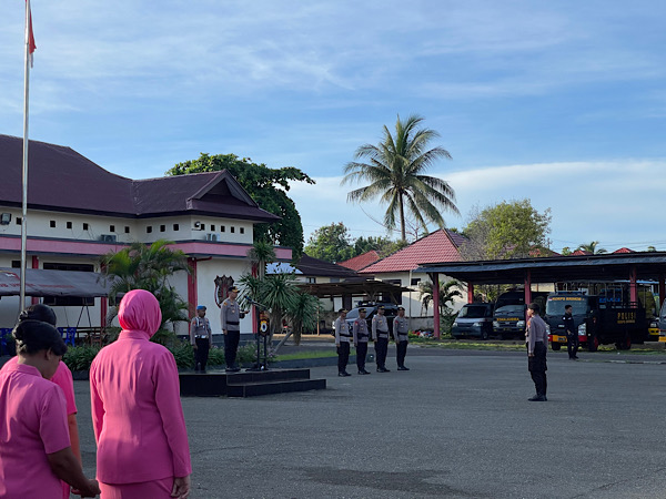 Website Resmi Polda Maluku - Polres Kepulauan Tanimbar Gelar Korps Rapor di penghujung Tahun 2024