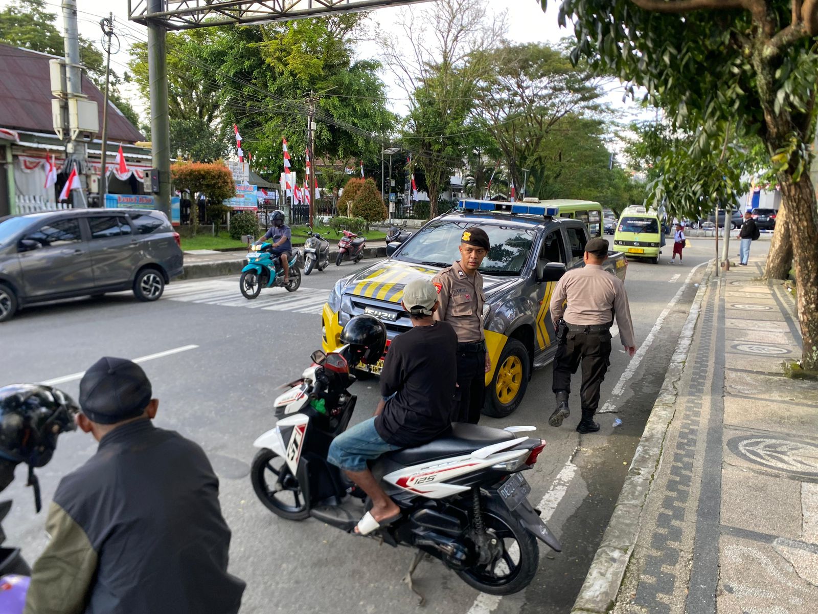 Website Resmi Polda Maluku - Cegah Tawuran Pelajar, Polresta Ambon Gelar Patroli Siang dan ...